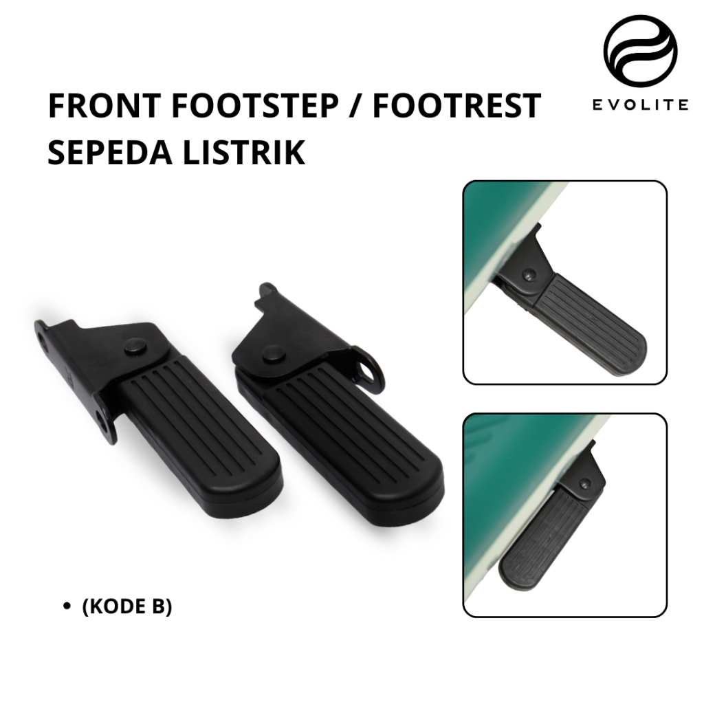 Front FOOT STEP/UNIVERSAL รถจักรยานไฟฟ้า Front FOOT STEP 1 ชุด | Shopee ...