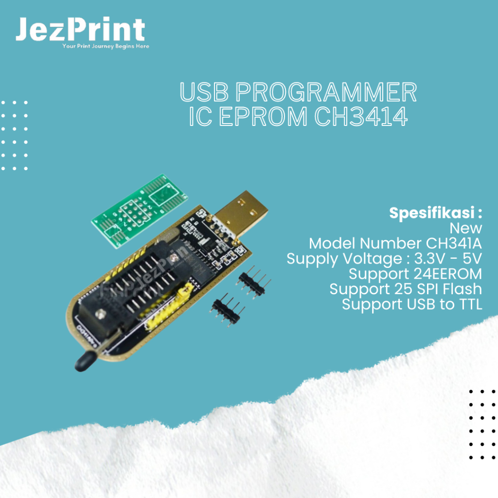 โปรแกรมเมอร์ Usb IC Eprom CH341A โมดูลโปรแกรมแฟลช BIOS Eeprom 24 25 Series ใหม่ | Shopee Thailand