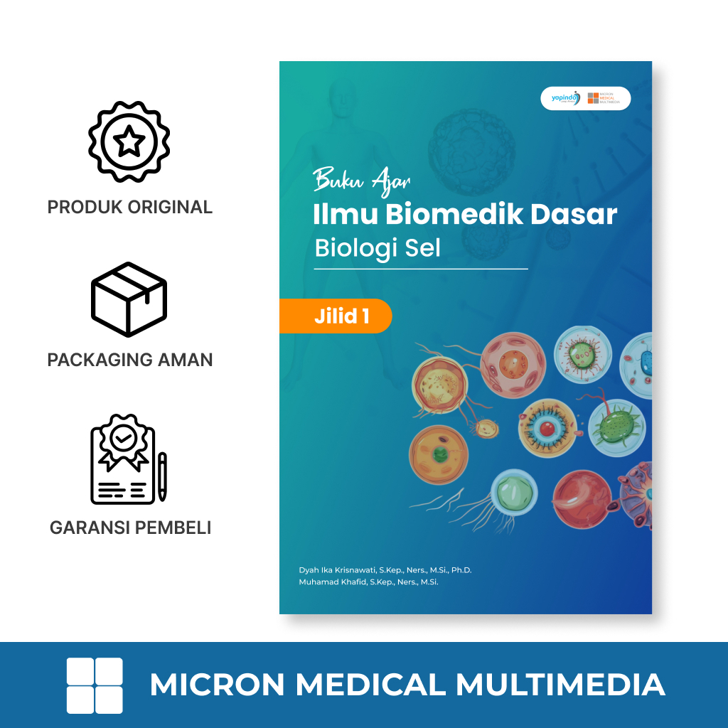 หนังสือเรียน Yapindo ของพื้นฐาน Biomedical Science เล่ม 1 เซลล์ชีววิทยา ...