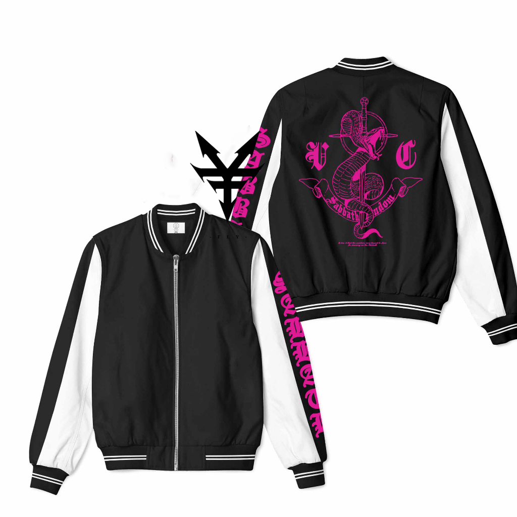 Sukajan WindBreaker Sabbath Wooin Wind Breaker Sabbath Crew Jacket ...