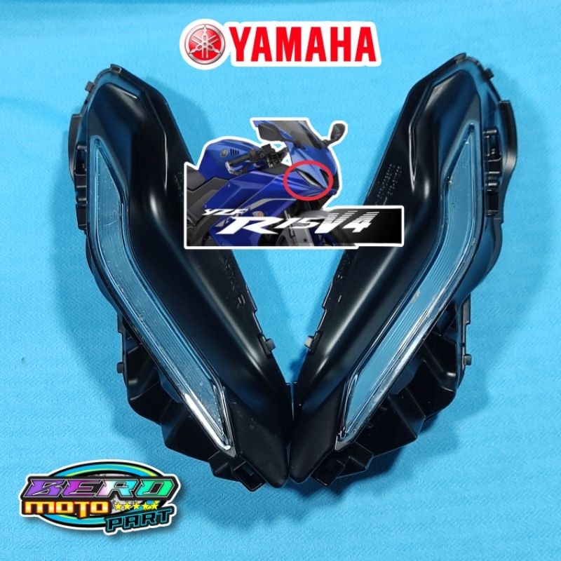 YAMAHA R15 V4 R15M CONNETED FRONT TWILIGHT LIGHT MICA | Shopee Thailand