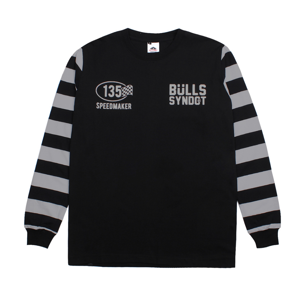 BULLS SYNDICATE แขนยาว Caddo สีดํา สีเทา | Shopee Thailand
