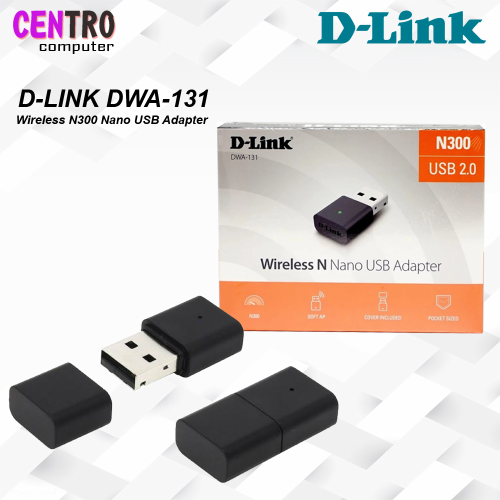 D-LINK DWA-131 Wireless N300 Nano USB Adapter | Shopee Thailand