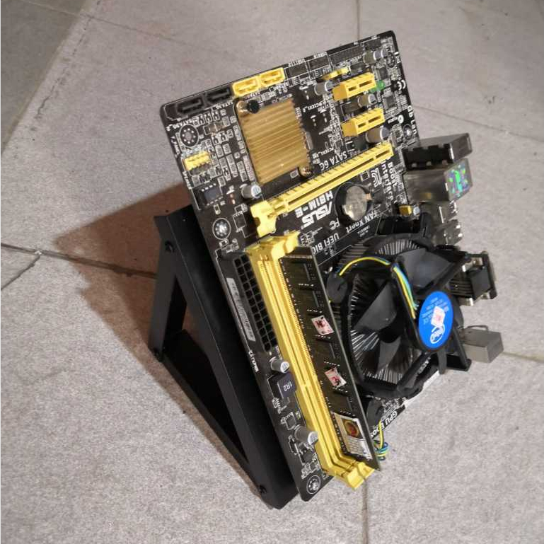ขาตั้งเมนบอร์ดแนวตั้งสําหรับ CPU Test Rig เดสก์ท็อป PC เปิด Air Test ...