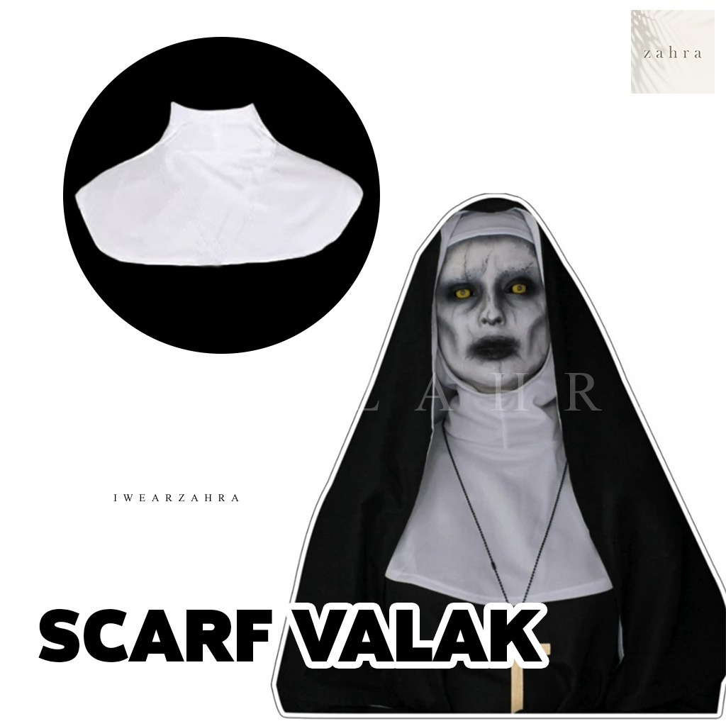 ชุดคอสเพลย์ Valak COSTUME SET - Conjuring The Nun Head Cover Pastor Hat ...