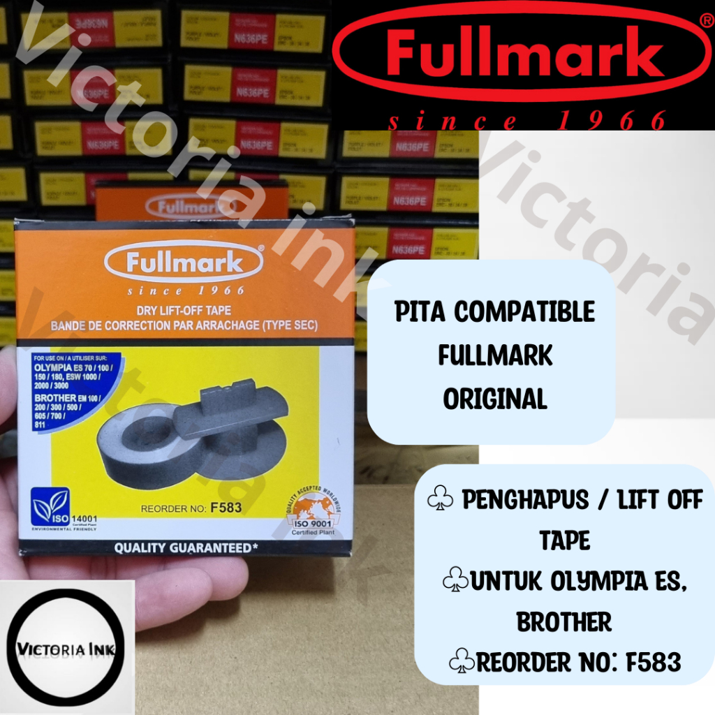 Mesin Original Brother Fullmark Dry Lift off F583 เครื่องพิมพ์ดีด ...