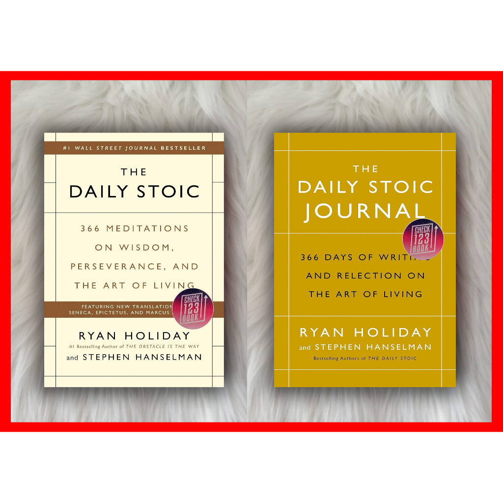 The Daily Stoic & JOURNAL โดย Ryan Holiday และ Stephen Hanselman ...