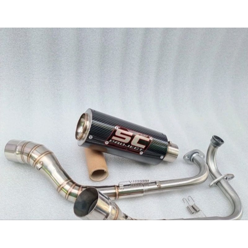 ท่อไอเสีย SC PROJECT VARIO GENIO NMEX AEROX PCX MIO BEAT Vantel ADV ...
