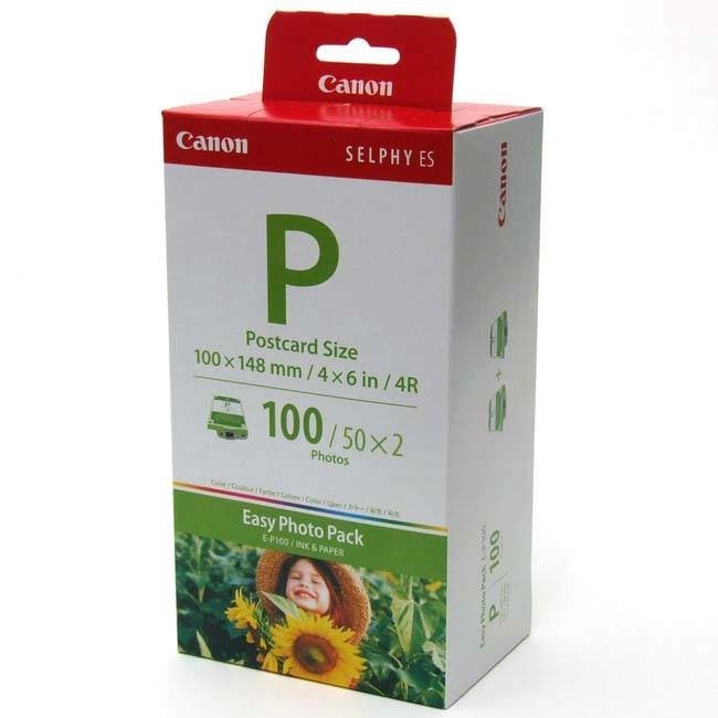 กระดาษโฟโต้ Canon Selphy E P100 | Shopee Thailand