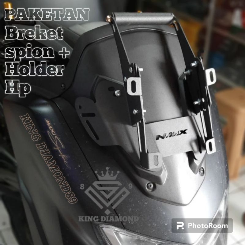 ใหม่ทั้งหมด NMAX 2020 NMAX OLD Windshield Serpo Bracket + KING ...