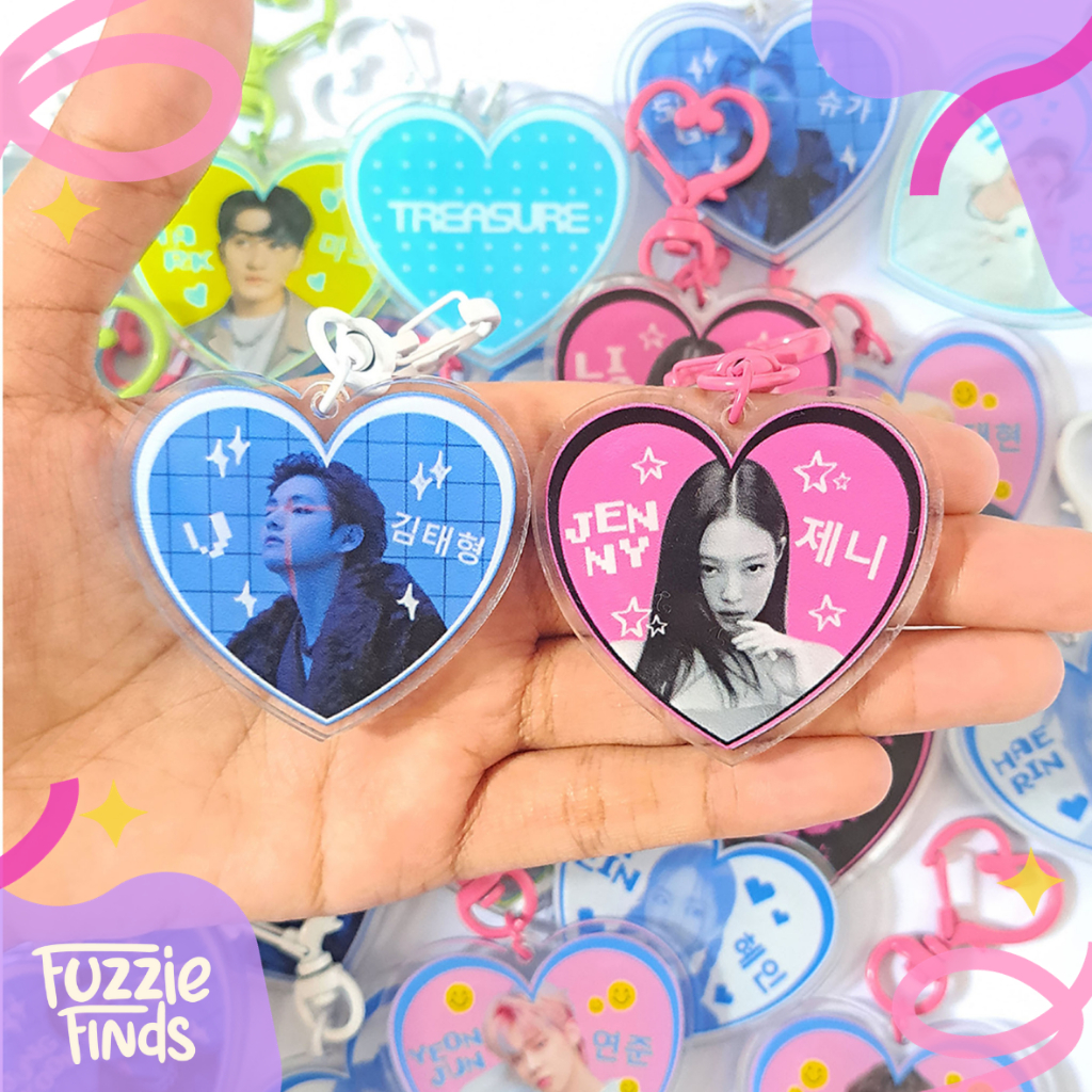 พวงกุญแจ GANTUNGAN พวงกุญแจน่ารัก IDOL ACRYLIC KPOP BLACKPINK ...