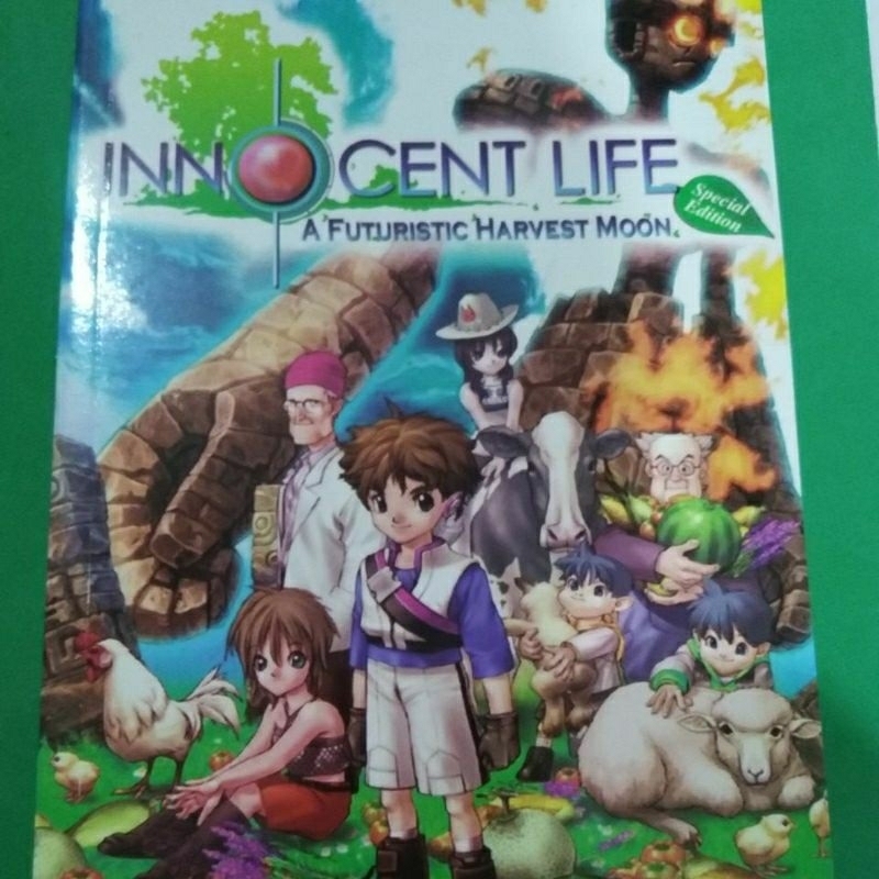 หนังสือ HARVEST MOON INNOCENT LIFE A FUTURISTIC HARVEST MOON PS2 ...