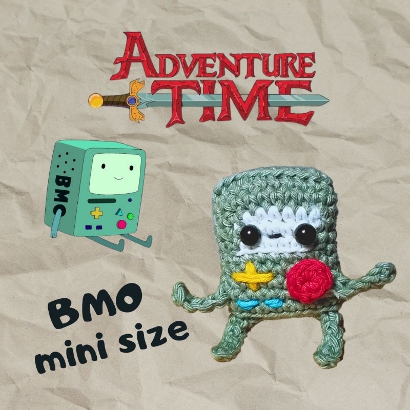 Gantungan สินค้าใหม่||Bmo adventure time amigurumi key chain | Shopee ...