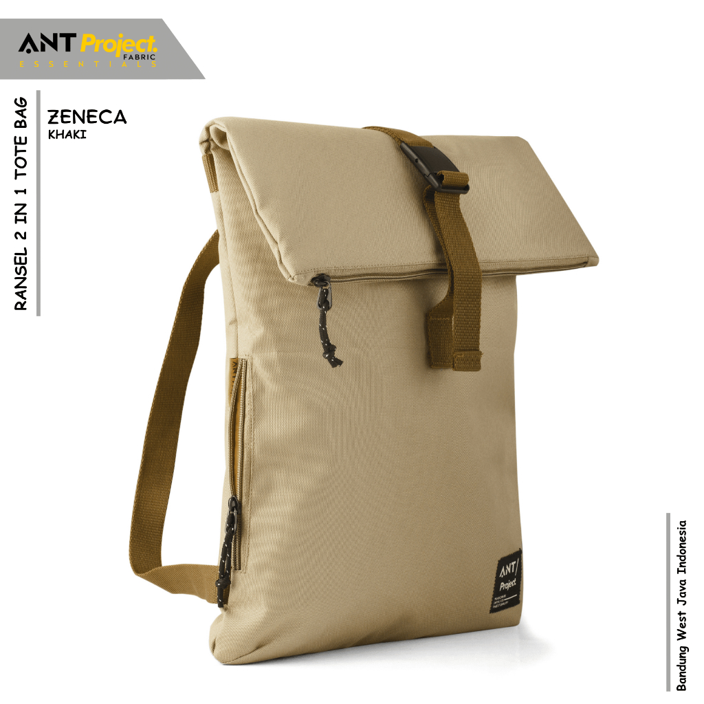 ANT PROJECT - ZENECA Two in One Backpack - Laptop Slot Tote Backpack ...