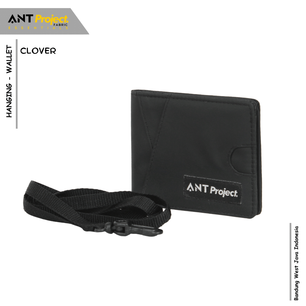 Ant PROJECT - CLOVER กระเป๋าสตางค์แบบพับได้แบบสั้นกันน้ํา - กระเป๋า ...