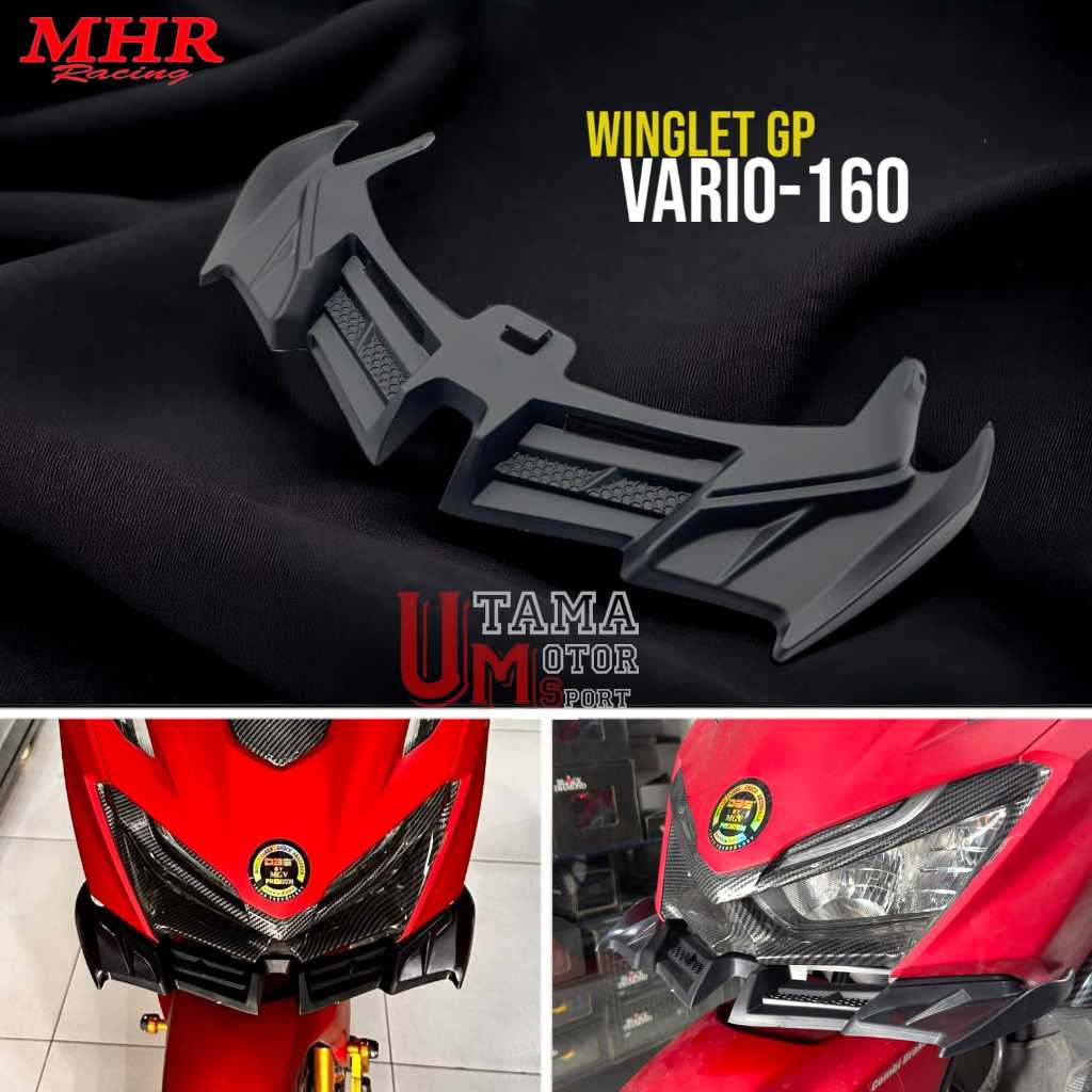 Winglet Moustache Vario160/Vario-160/Click-160 GP Racing Model Original ...