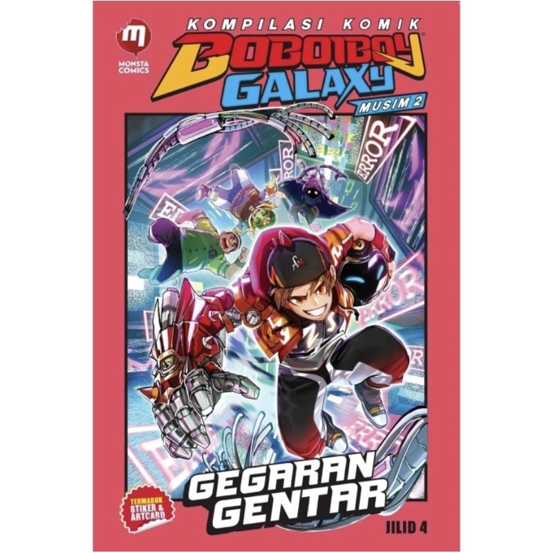 Boboiboy Galaxy Comic Compilation Season 2: Volume 4 "GEGARAN GENTAR" | Shopee Thailand