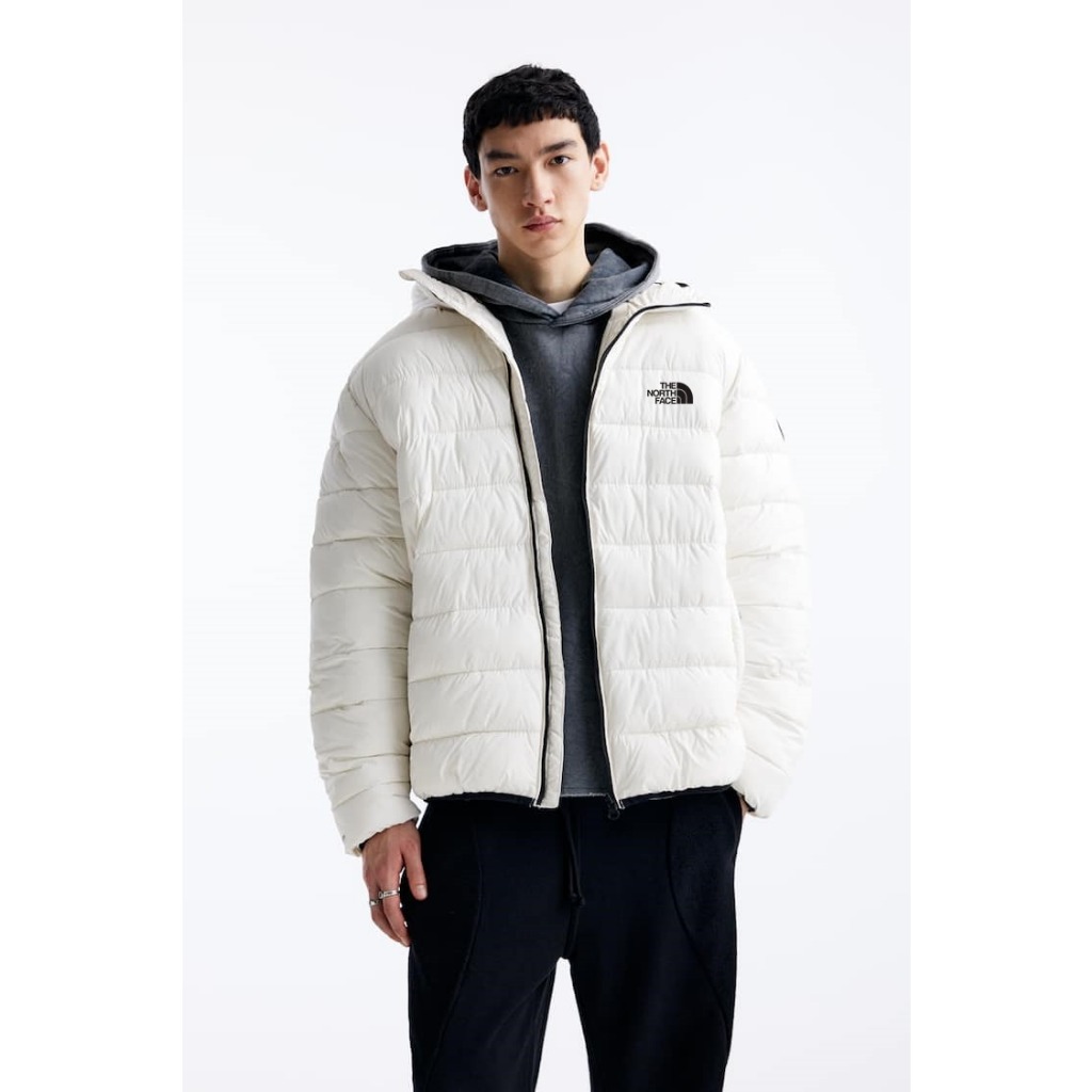 Hitam PUTIH [READY To SEND] FULL DACRON BULUG PUFFER OUTDOOR JACKET ...