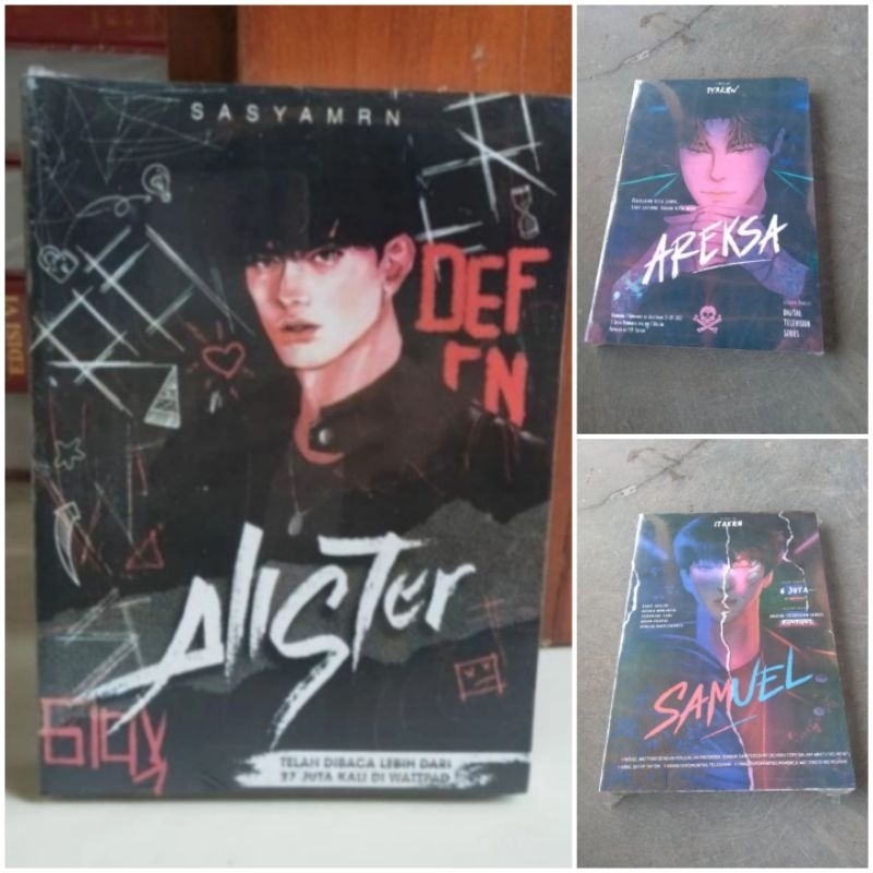 แพ็กเกจประกอบด้วย หนังสือ NOVEL-ALISTEF-SAMUEL & AREKSA 3 เล่ม (หนังสือ ...