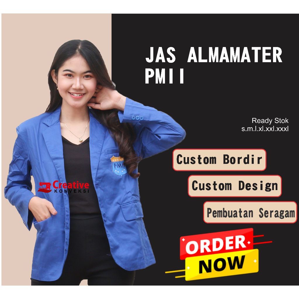 Pmii Jas PMII Alma Mater Blazer Jacket อินโดนีเซียนักเรียนอิสลาม PMII ...