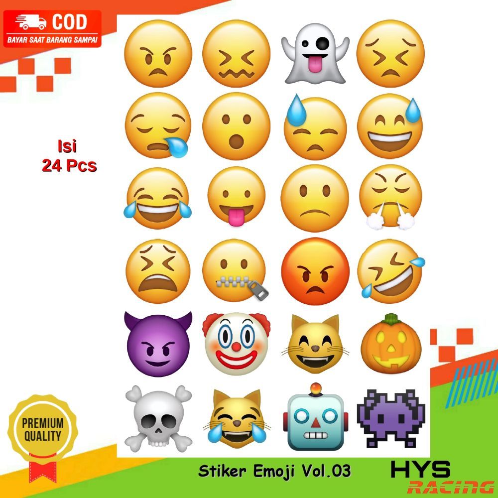 หมวกกันน็อคมอเตอร์ไซค์สติ๊กเกอร์แพ็ค WhatsApp Emoji Emoticon - แล็ปท็อป ...