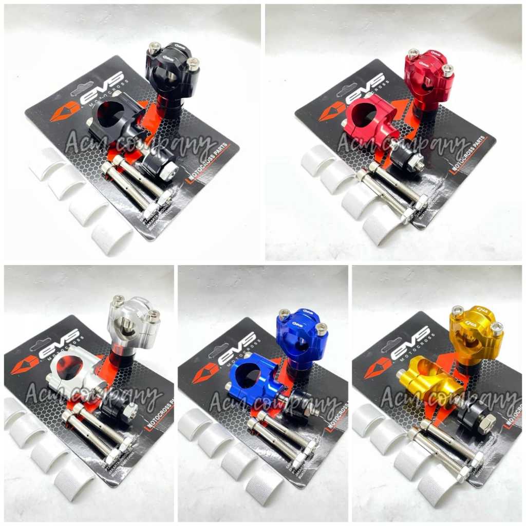 แฮนด์ CNC เต็มรูปแบบ Riser Reverse Raiser Wr155 Klx Crf Bf Dtracker Etc ...