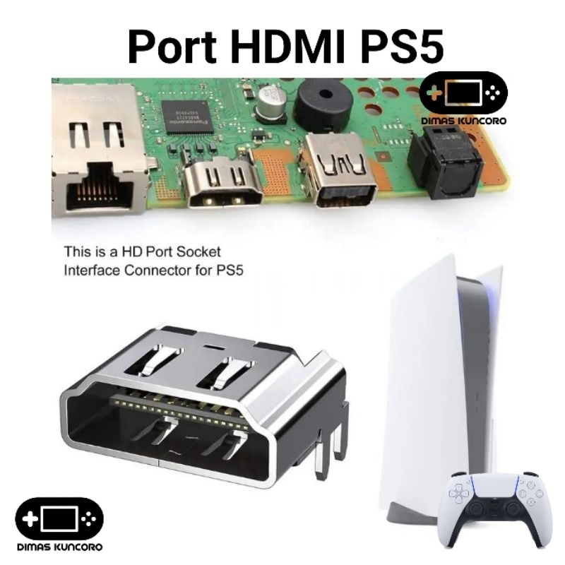 ซ็อกเก็ตคอนโซล Hdmi Port PS5 ps playstation 5 แบบเปลี่ยน | Shopee Thailand