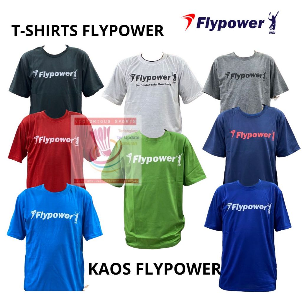 Flypower BADMINTON ดั้งเดิมเสื้อแบดมินตัน FLYPOWER CLOTHES | Shopee ...