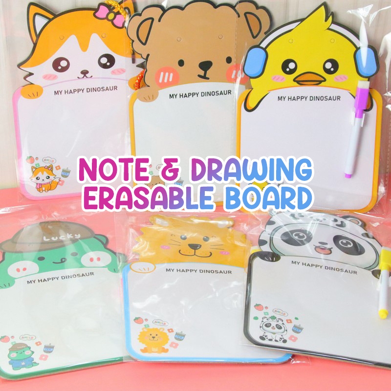 Note Drawing Board, Children 's Mini Chalkboard Free Markers, สามารถลบ ...
