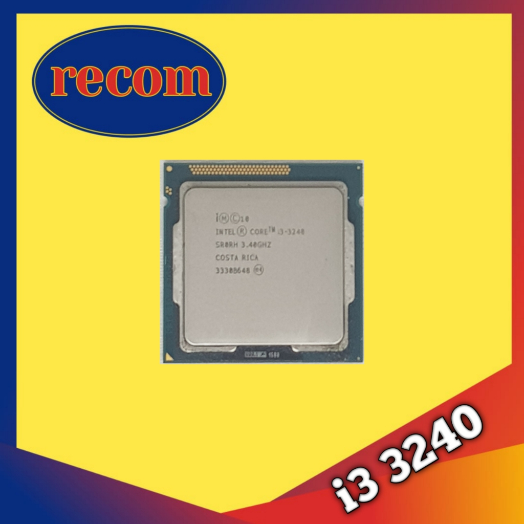 Processor INTEL CORE i3 3240 รับประกัน 1 ปี / 1 เดือน | Shopee Thailand