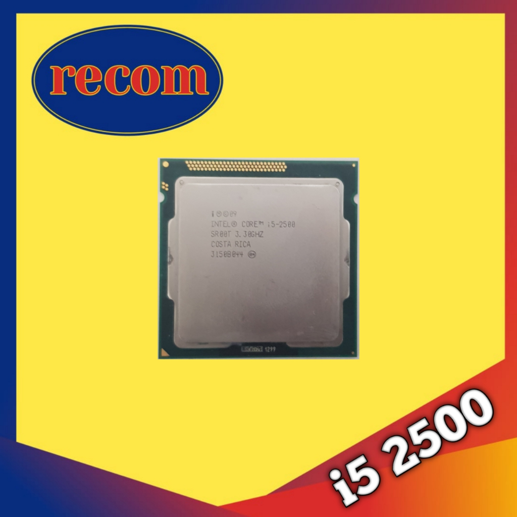 Processor INTEL CORE i5 2500 รับประกัน 1 ปี / 1 เดือน | Shopee Thailand