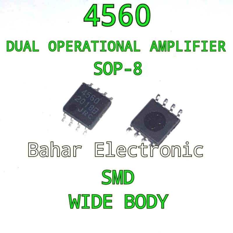 IC 4560 NJM4560 SMD SOP-8 WIDE BODY | Shopee Thailand