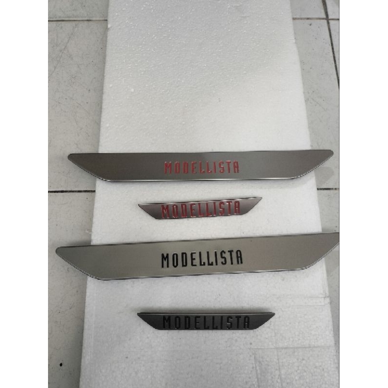 Original MODELLISTA Innova zenix สัญลักษณ์ชุดหน้าและหลัง | Shopee Thailand