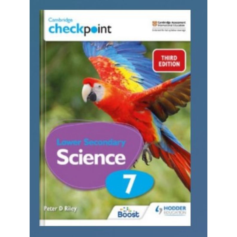 Cambridge Checkpoint Lower Secondary Science TextBook 7 | Shopee Thailand