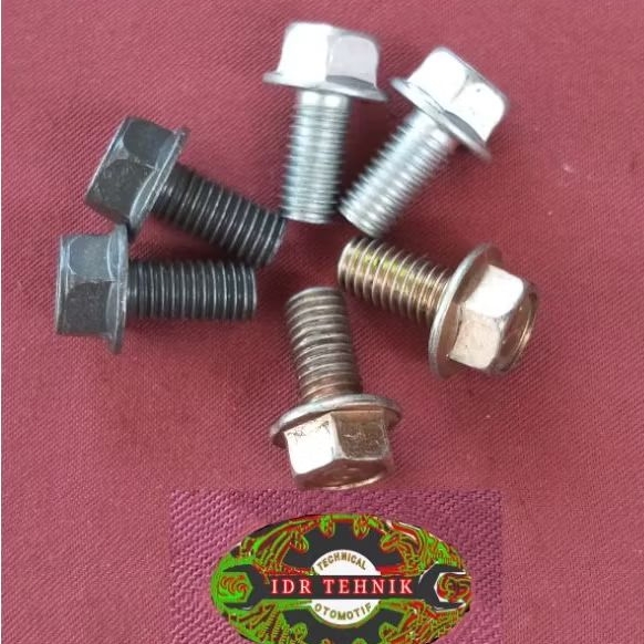 Universal Duck รถจักรยานยนต์ footstep Bolts M8x16mm | Shopee Thailand
