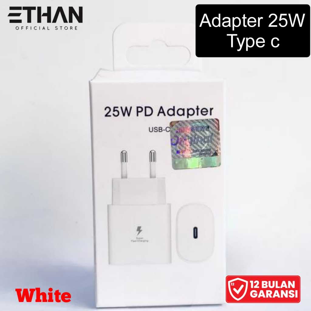 หัวชาร์จ Samsung Type C 25W Adapter ชาร์จเร็วสุด Hp Note 10 20 S20 | Shopee Thailand