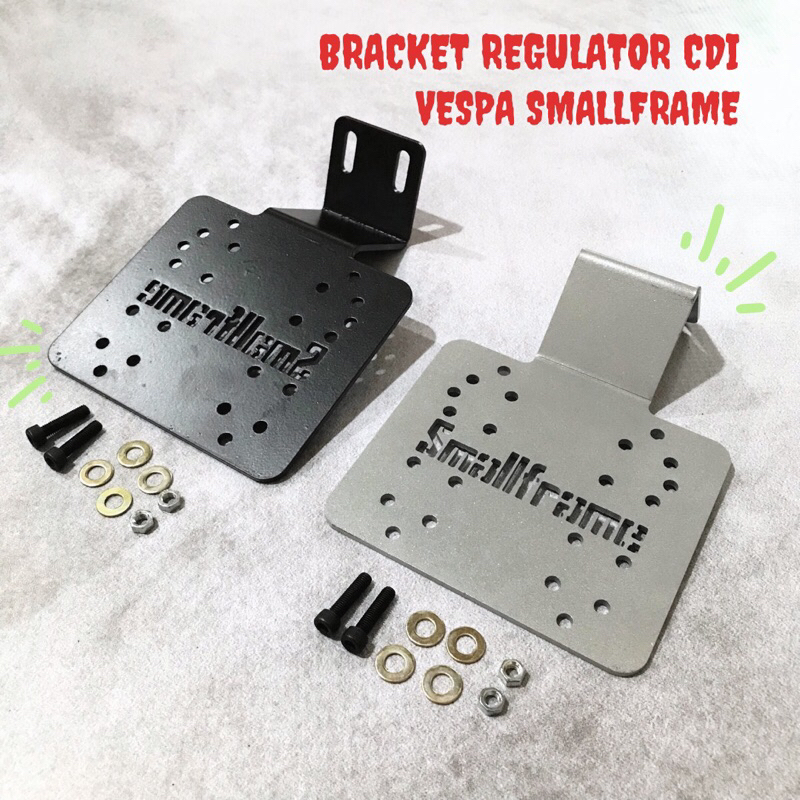 Vespa Pts Smallframe Brecket Cdi Regulator Coil Bracket Cdi Vespa Pts ...