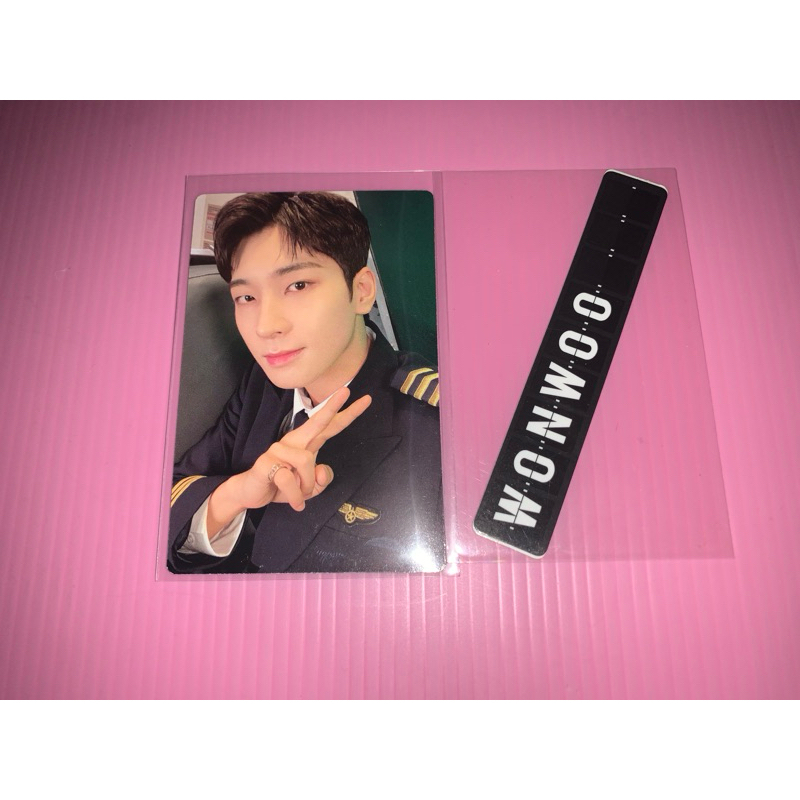 Photocard OFFICIAL PILOT WONWOO WONU SEVENTEEN | Shopee Thailand