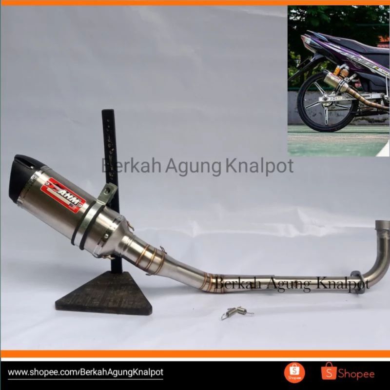 ท่อไอเสีย AM M3 PNP Ex5/Lagenda/Srl115/Wave/Kriss/SYM/C700/90/Y15/Y15ZR/Dash/lc135 | Shopee Thailand