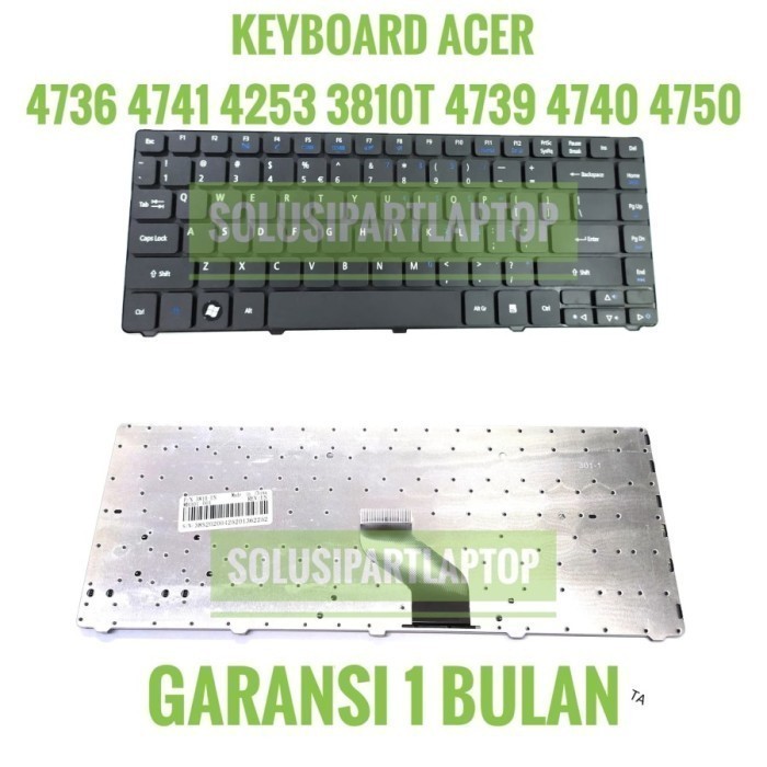 Acer Aspire 4750 4352 4736 4738 4739 4740 4810 4935 4349 4741 คีย์บอร์ด ...