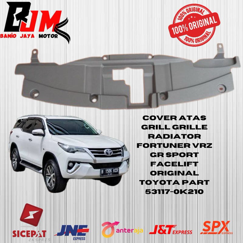 Fortuner VRZ GR SPORT Facelift หม้อน้ํา Grille ฝาครอบด้านบน ORIGINAL ...