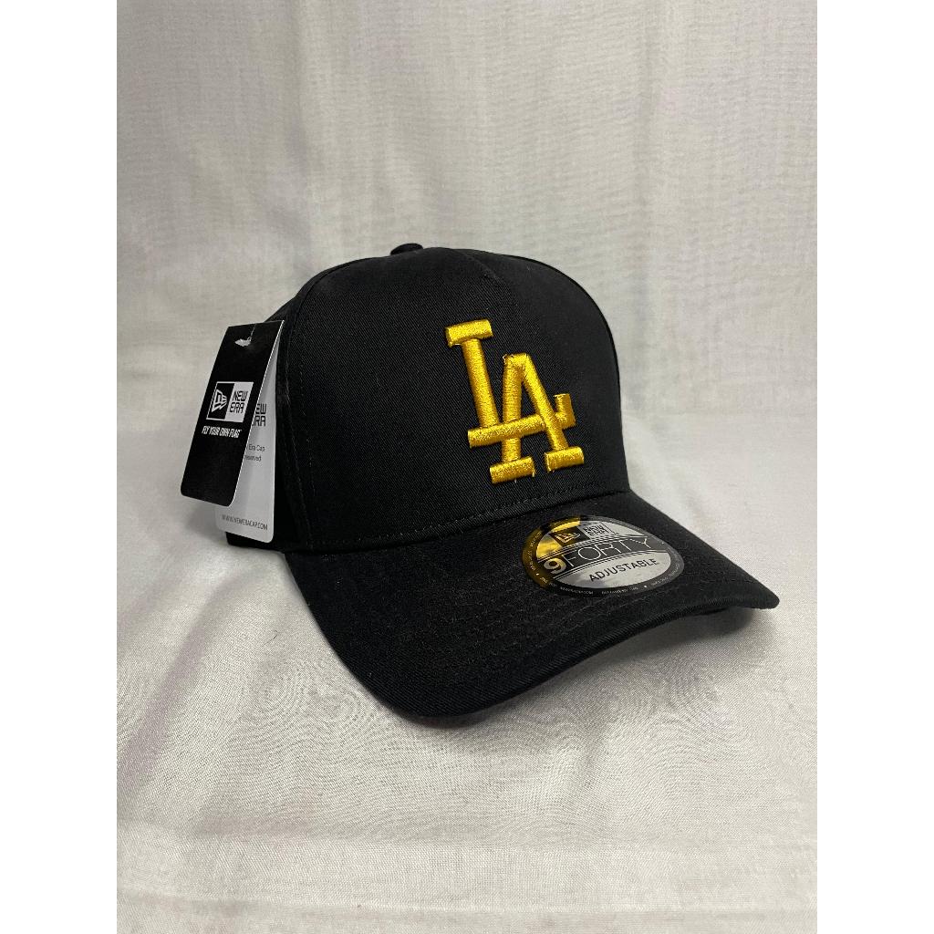 Hitam หมวก LA Gold Black พรีเมี่ยม | Shopee Thailand