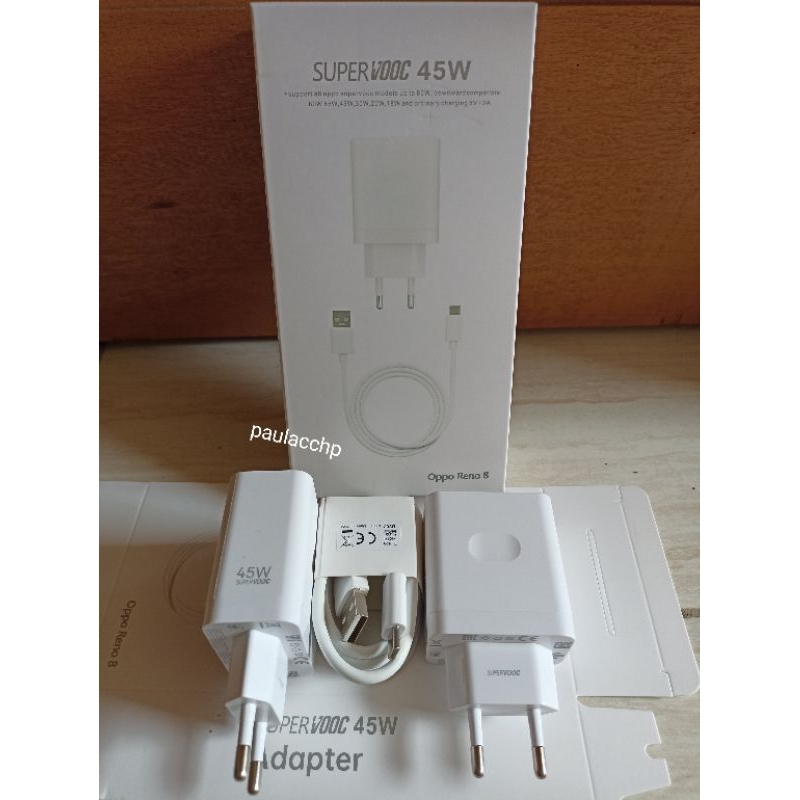 เครื่องชาร์จชาร์จเร็ว Oppo 45Watt Super Vooc ดั้งเดิม | Shopee Thailand