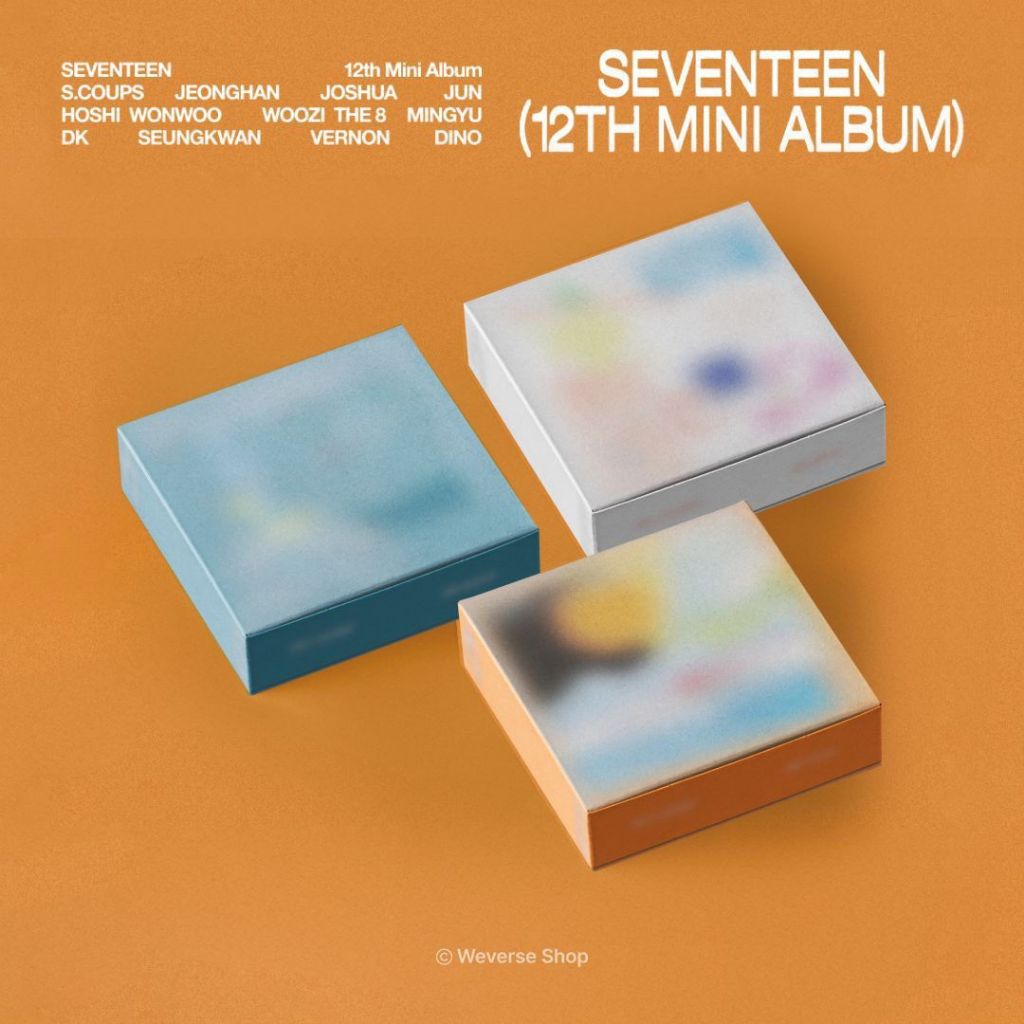 [หนังสือ] 12th MINI ALBUM SEVENTEEN - SPILL THE FEELS [STANDARD VER.] แ ...