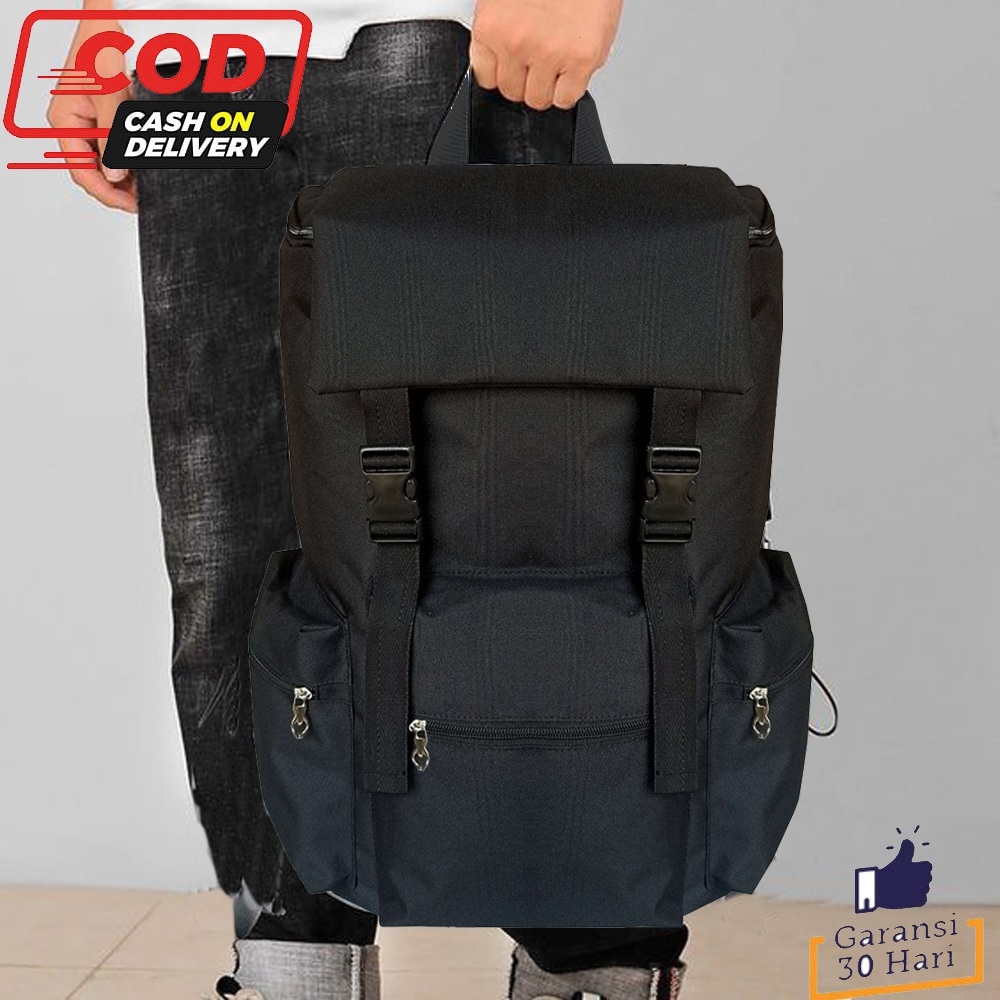 MENS BACKPACK กระเป๋าเป้สะพายหลัง SCHOOL BAG PLAIN LAPTOP รุ่น 15 INCH ...