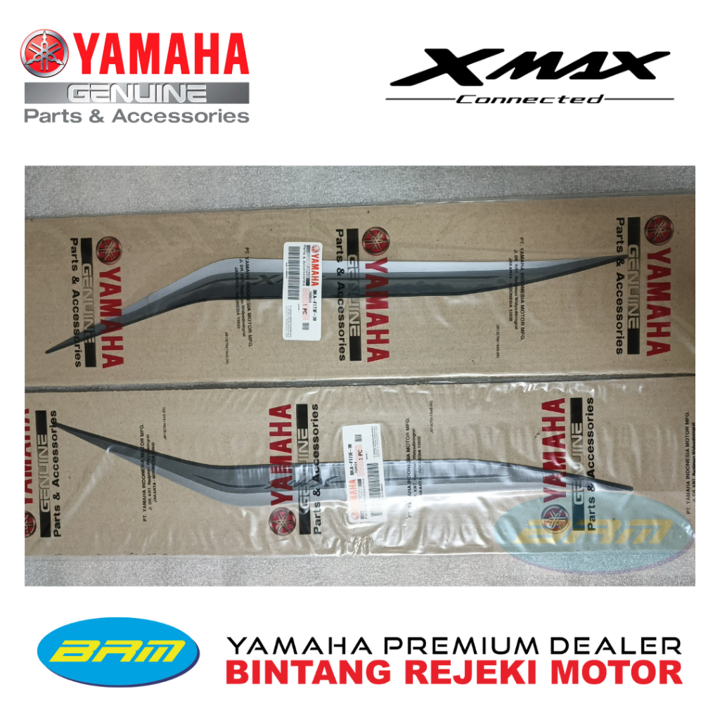 YAMAHA GRAPHIC 1&2, สติ๊กเกอร์ YAMAHA XMAX CONNETED SILVER 2025 ...