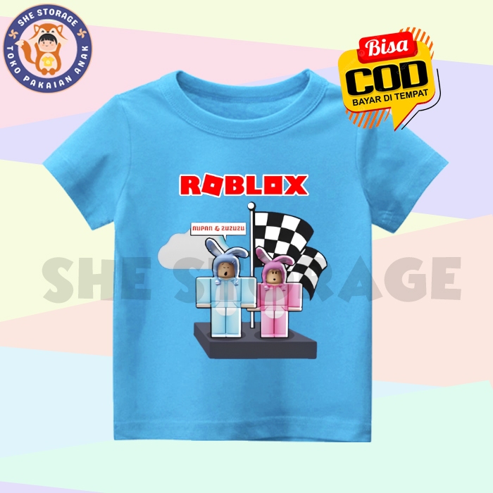 เสื้อผ้าเครื่องแต่งกาย MIPAN SUZU ROBLOX CHILDRENS เสื้อยืด | Shopee ...