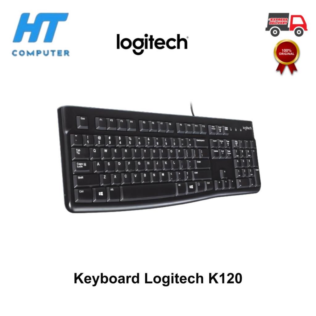 LOGITECH K120 SECOND Hand KEYBOARD ไม่มีกล่อง | Shopee Thailand
