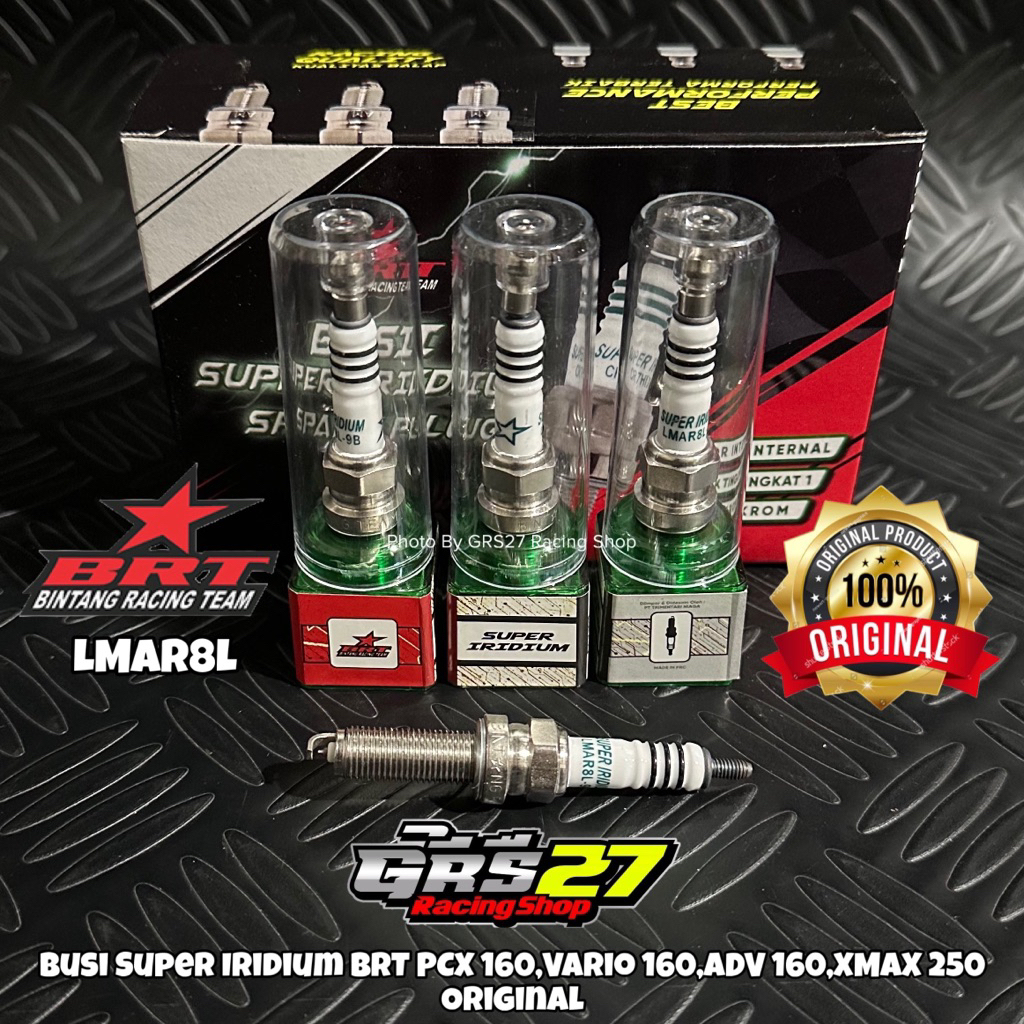 SPARK PLUG BRT SUPER IRIDIUM LMAR8L PCX 160, VARIO 160, ADV 160, STYLO ...