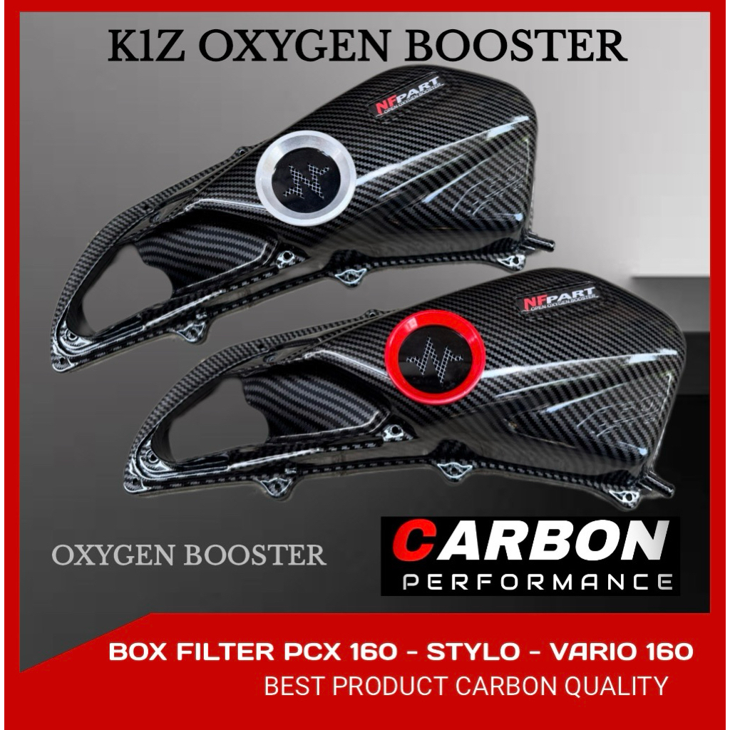 AIR FUNNEL CLOSE FILTER STYLO PCX ใหม่ CARBON DONUT FUNNEL ️ปิดกรอง pcx ...